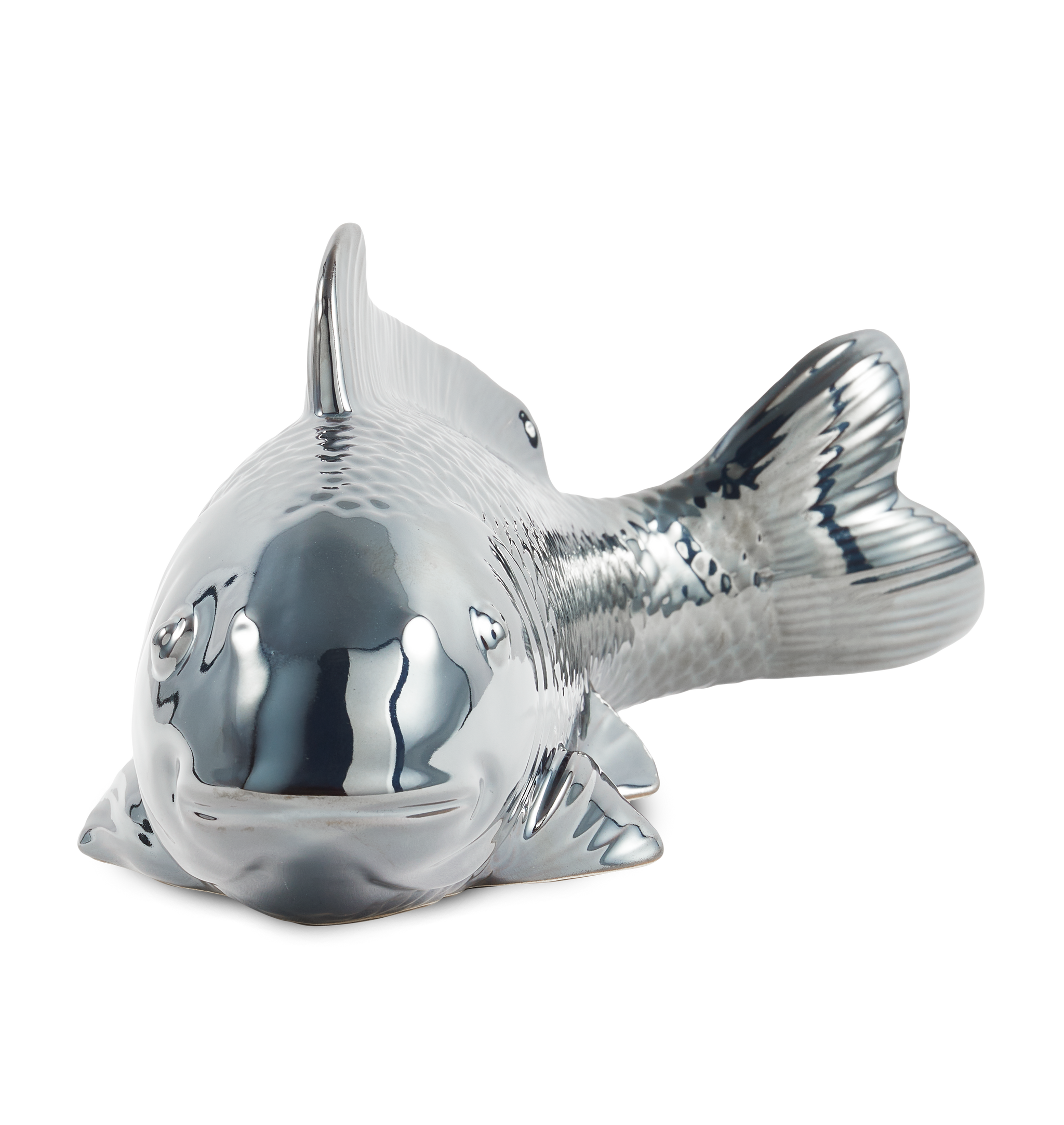 Skarbonka FISH MONEYBOX metaliczny – Eye on Design