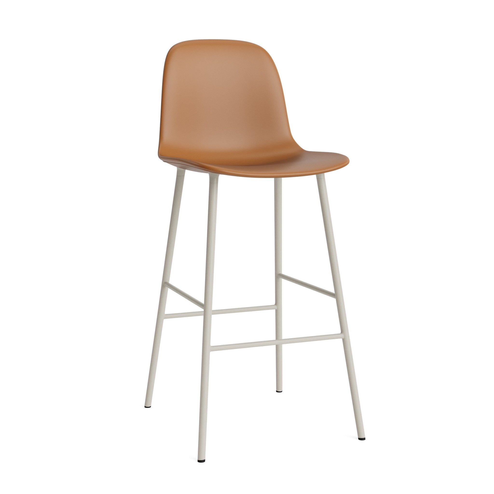 Bar chair upholstered forms with a light gray base – Eye on Design