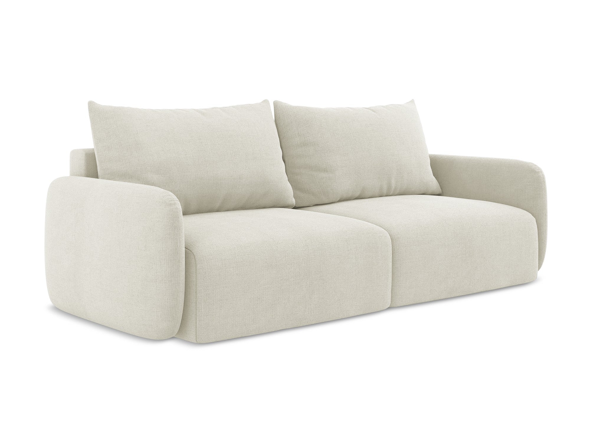3-Seater Sofa with Sleeping Function KALENA Beige – Eye on Design
