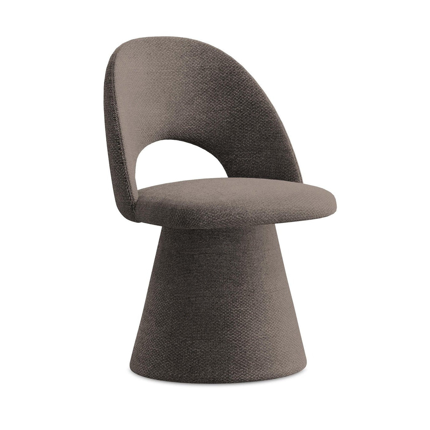KALO Chair Chocolate Boucle – Makamii – Eye on Design