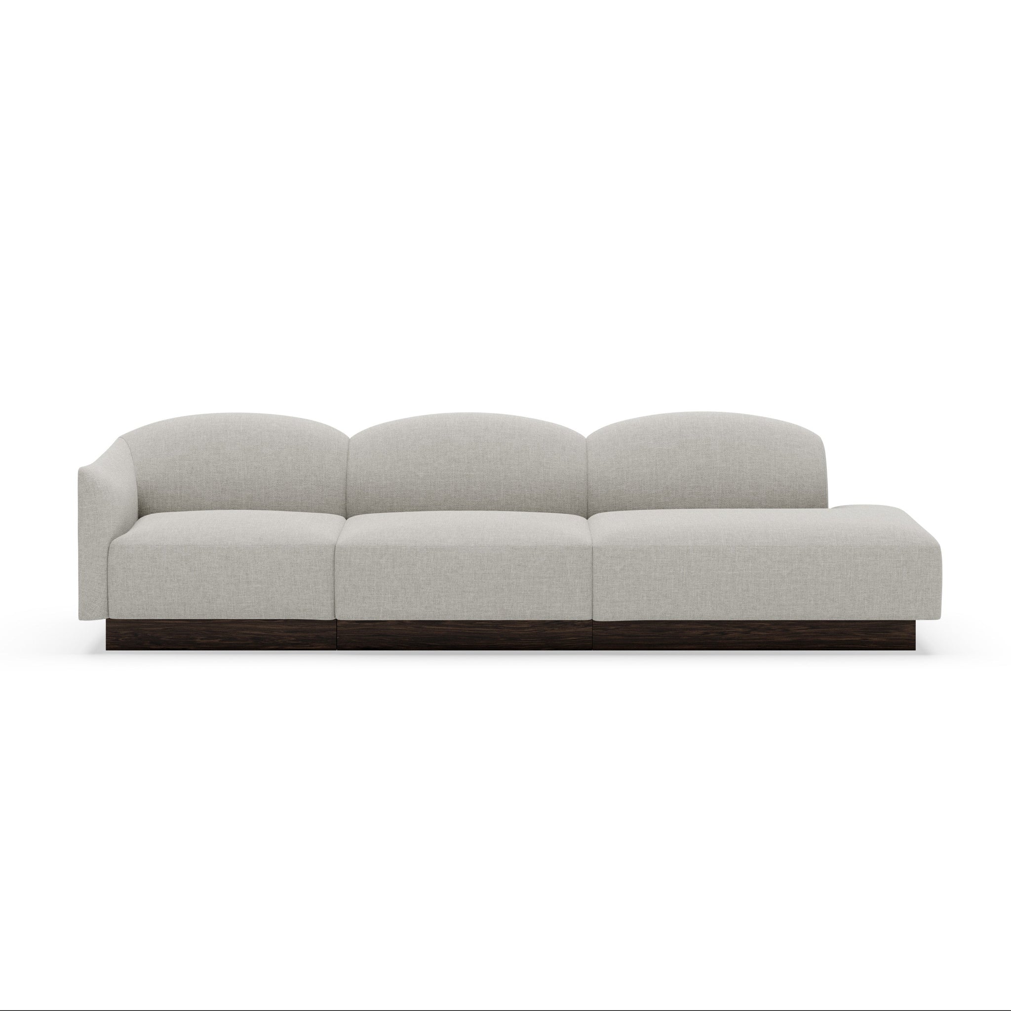 Customizable right-facing open modular sofa SHORE [Amelia] – Eye on Design