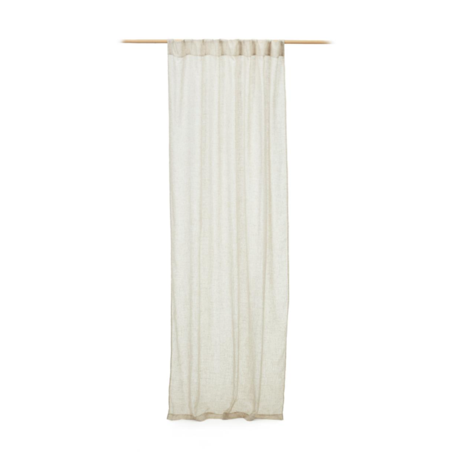 Vorhang MAHINA beige Leinen – Kave Home – Eye on Design