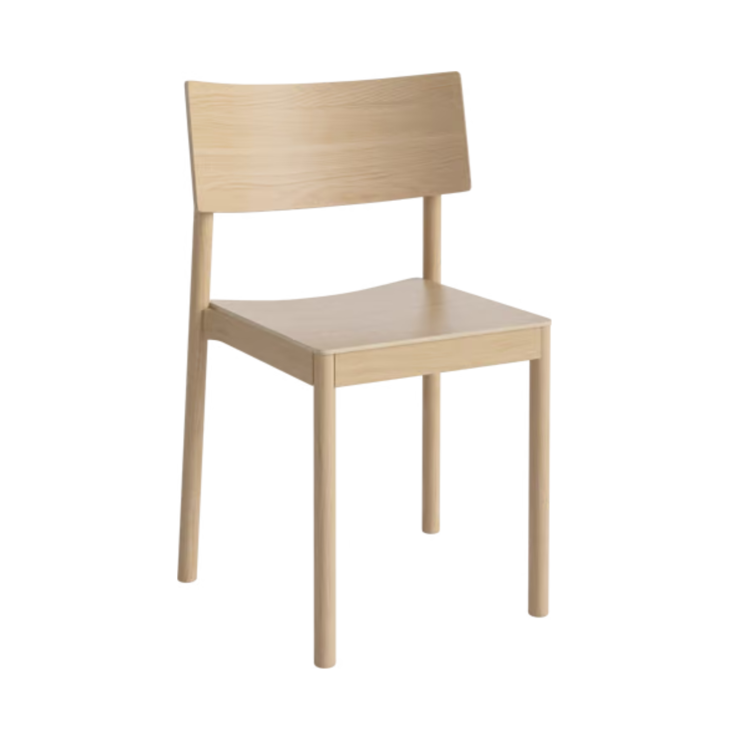 Krzesło TUNE bielony fornir dębowy – Bolia – Eye on Design