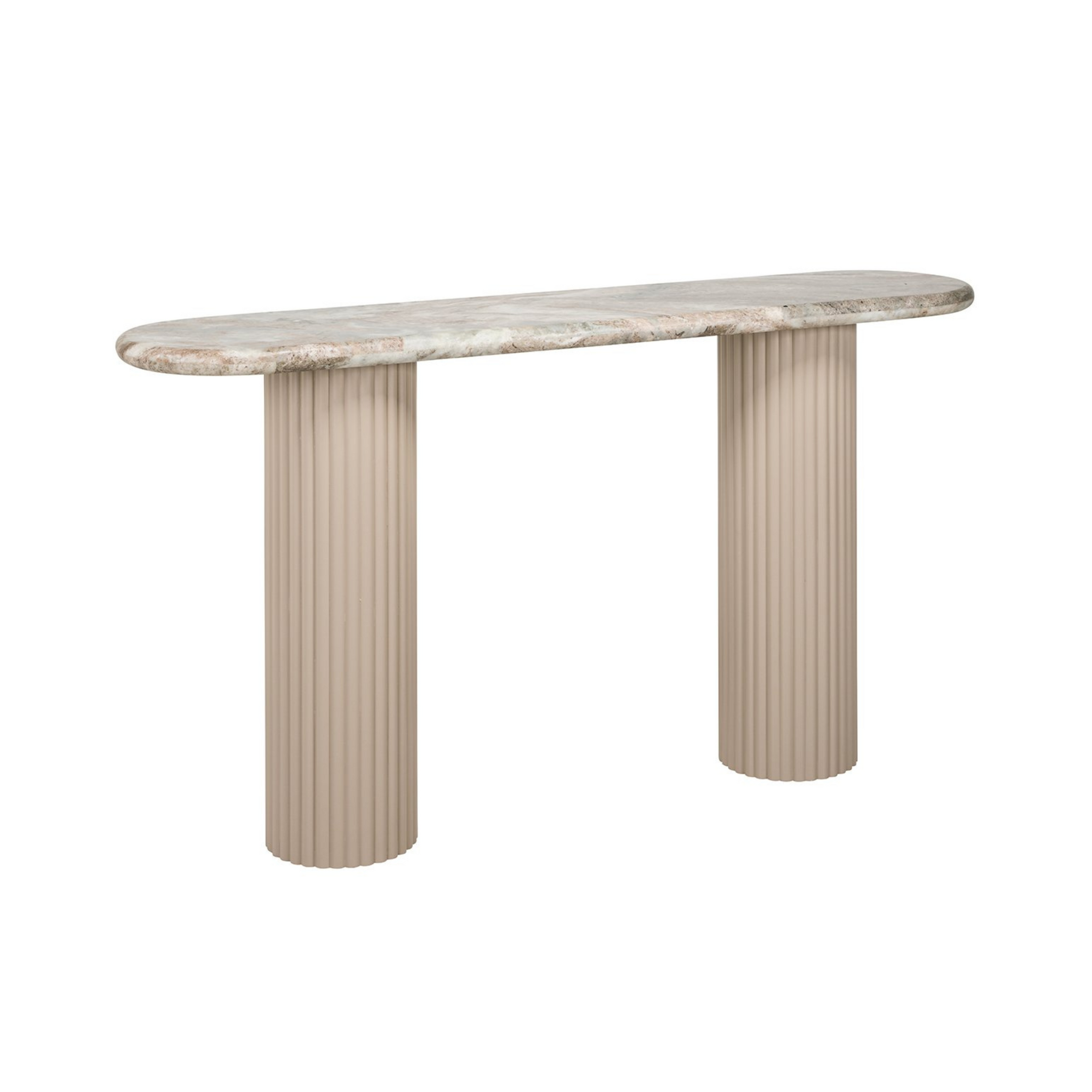 CORONEL console in beige with a marble top – Richmond Interiors – Eye ...