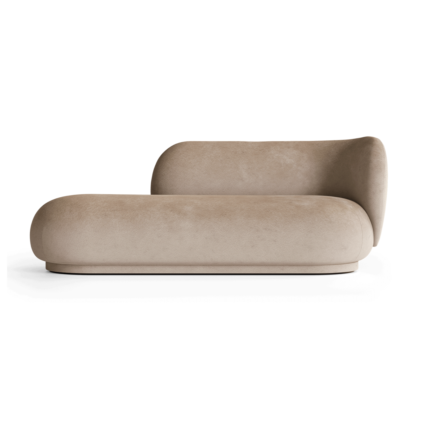 Sofa prawostronna RICO DIVAN Faded Velvet piaskowy – ferm LIVING – Eye ...