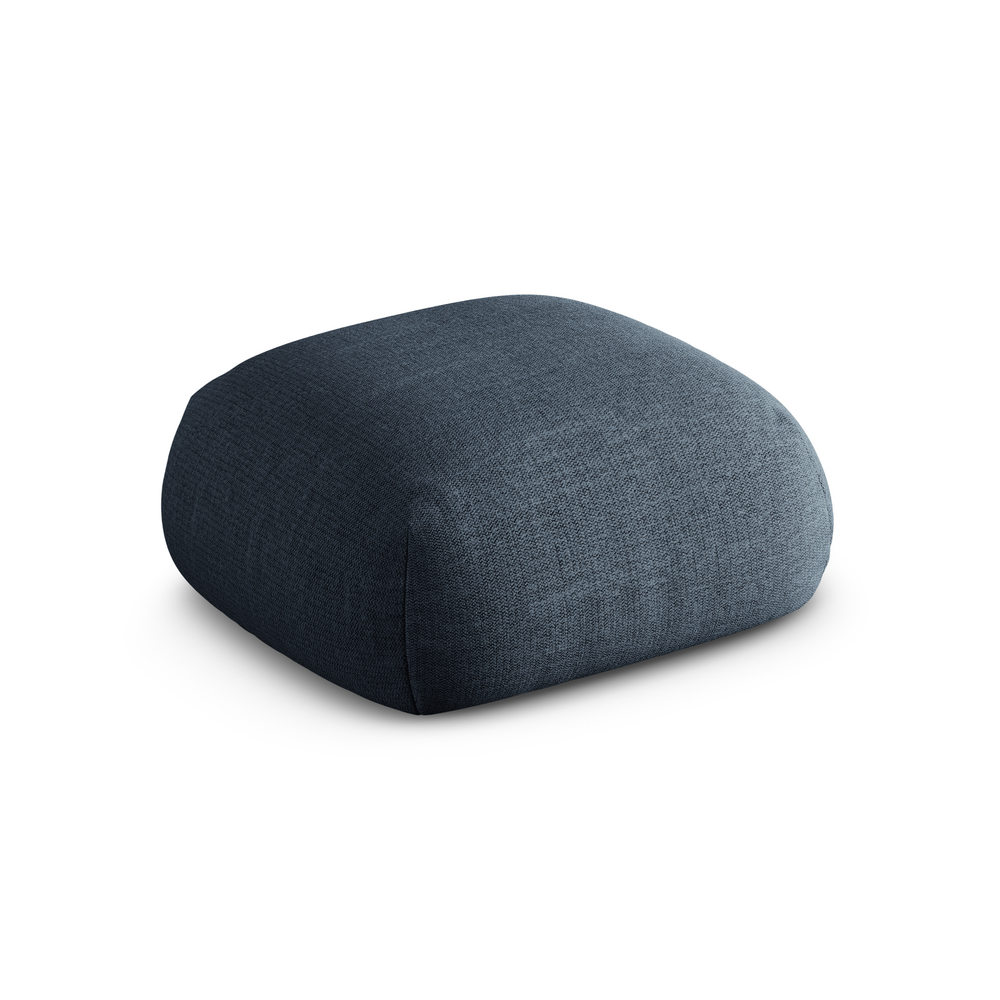 Puf ROGER ciemnoniebieski szenil – Windsor & Co – Eye on Design