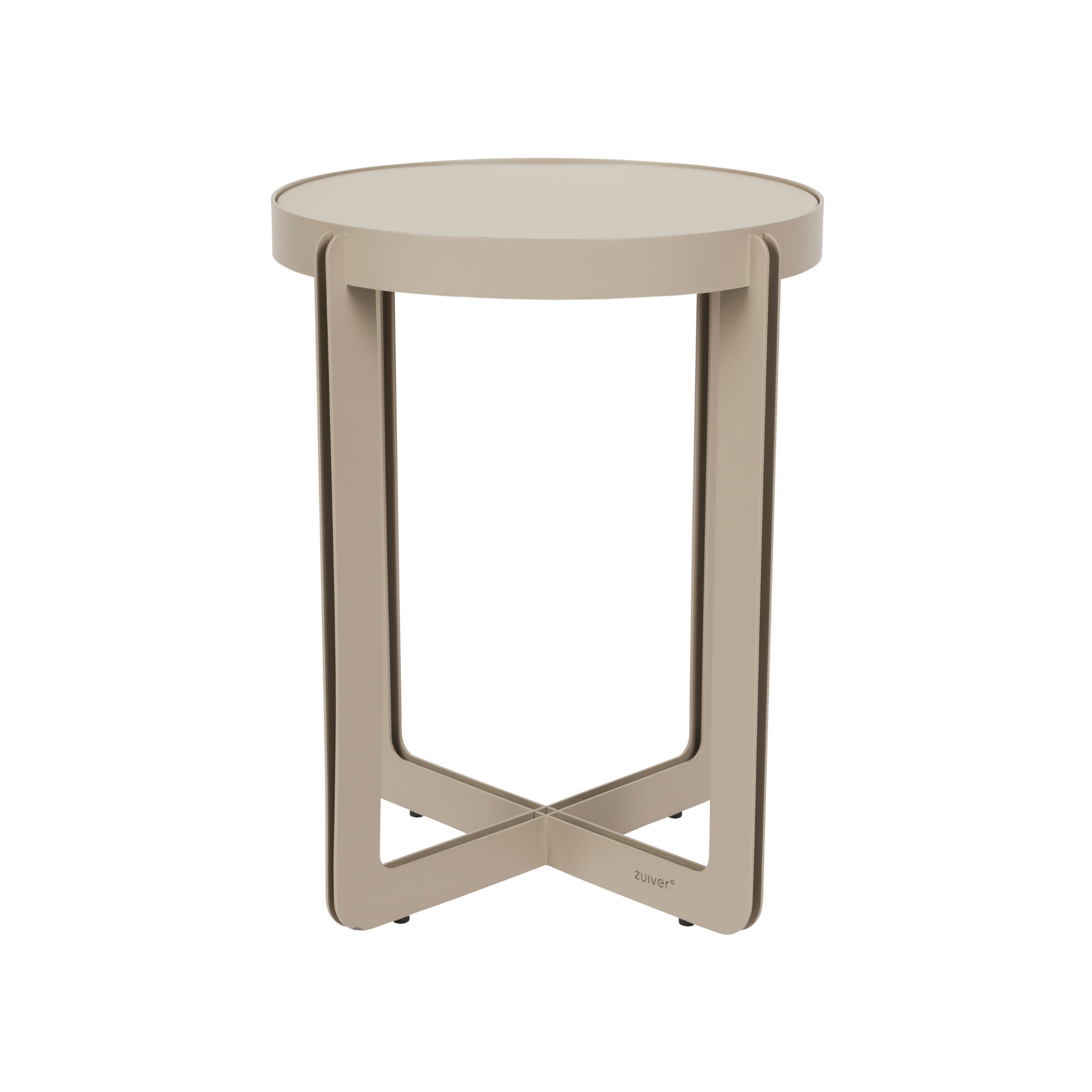 CENTRE beige side table – Eye on Design