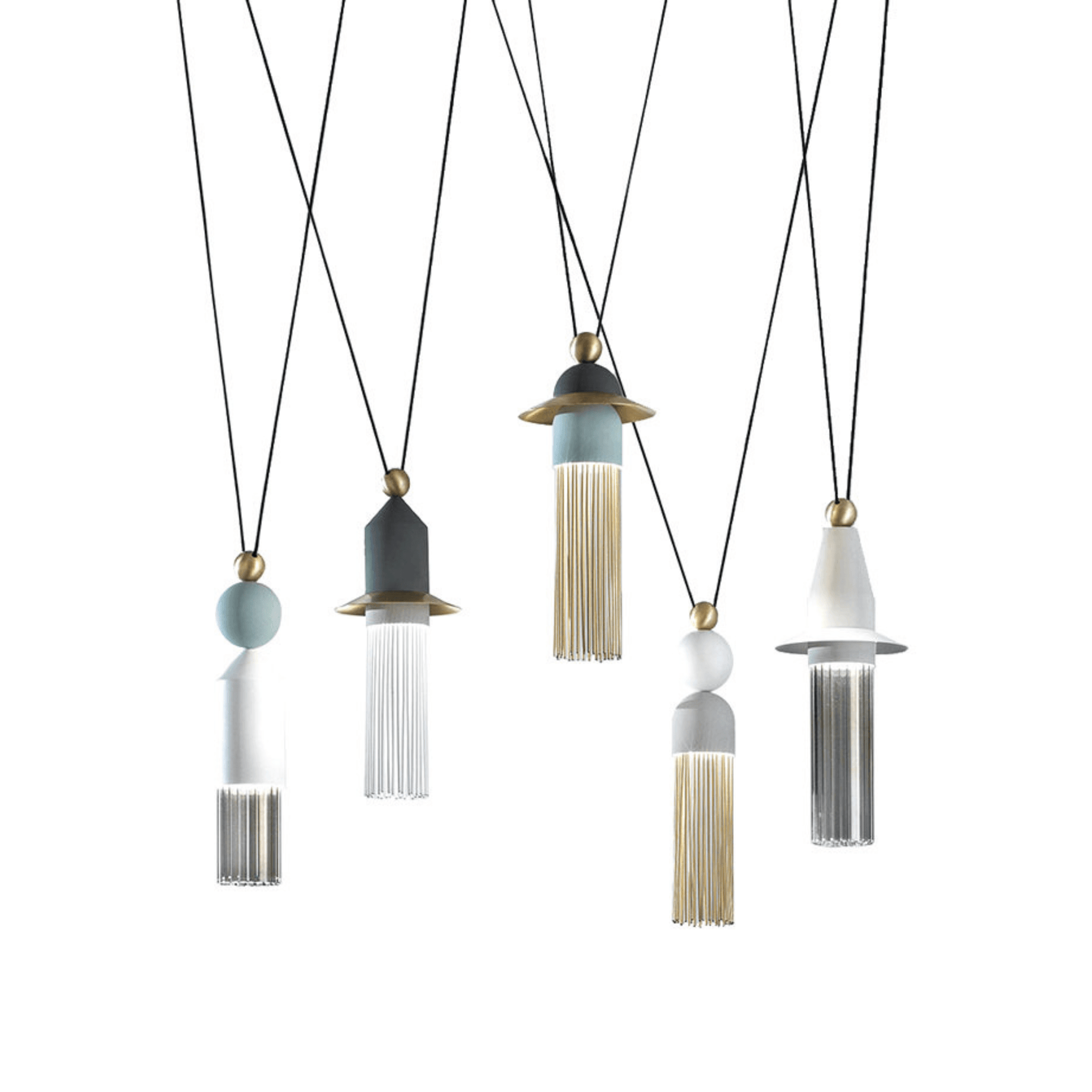 Lampa wisząca NAPPE C5 złoty – Masiero – Eye on Design