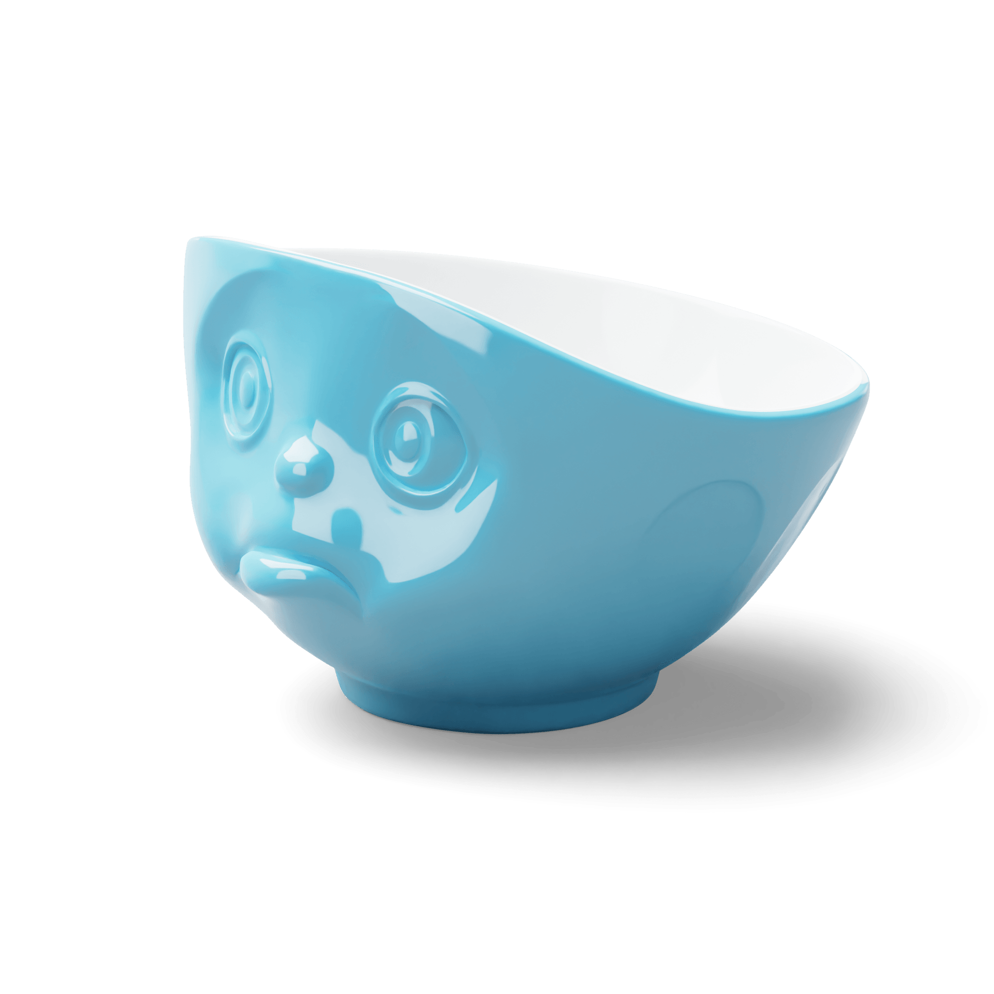 Miska SULKING niebieski z białym wnętrzem – 58products – Eye on Design