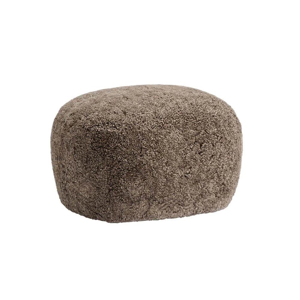 Puf futrzany LITTLE BIG brązowy – Eye on Design