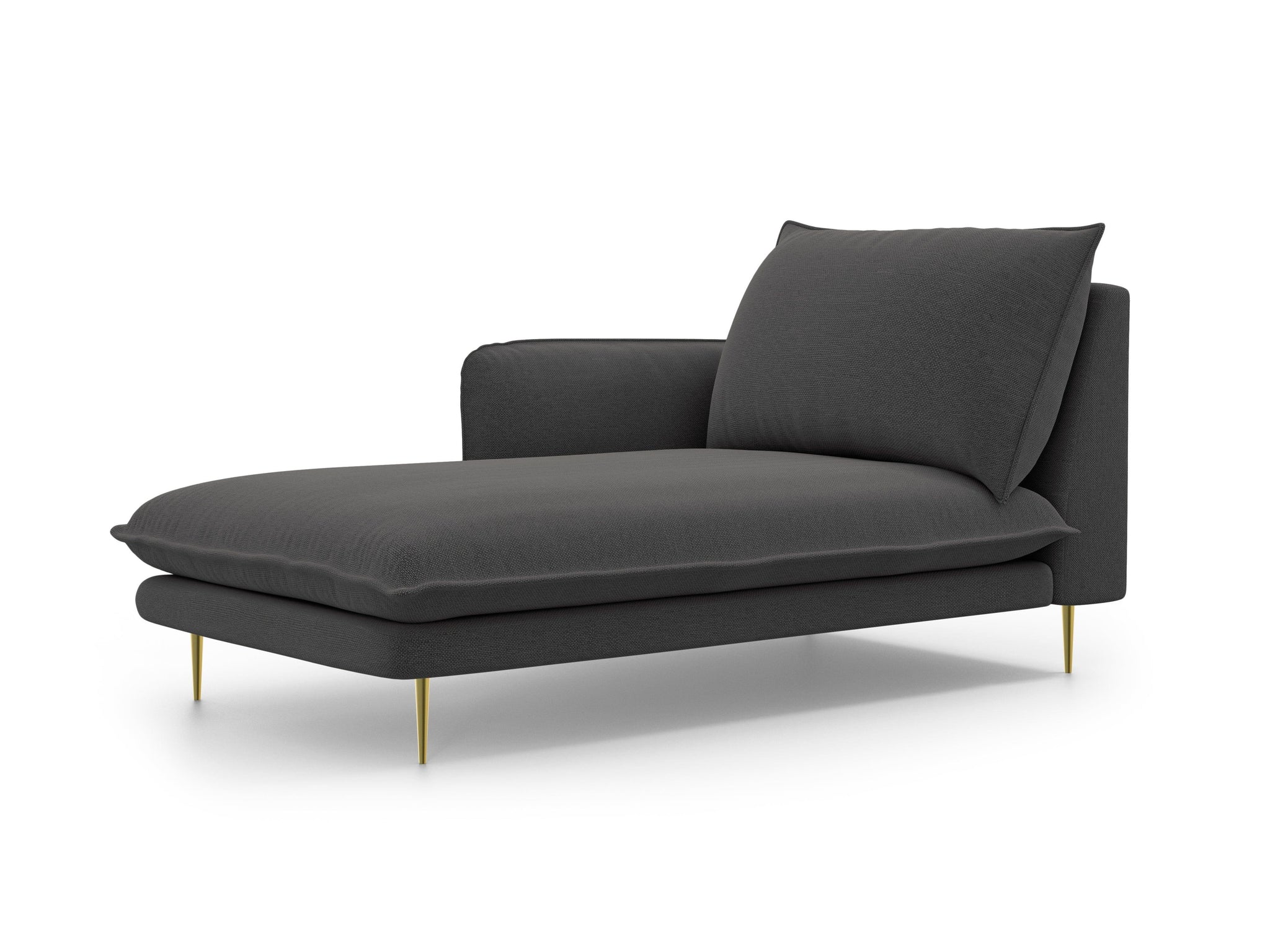 Left -hand shock Vienna Dark gray with a golden base – Eye on Design