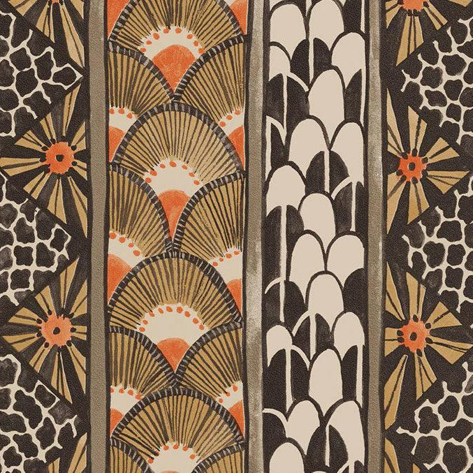 The Ardmore Collection - Ardmore Border Terracotta wallpaper – Eye on ...