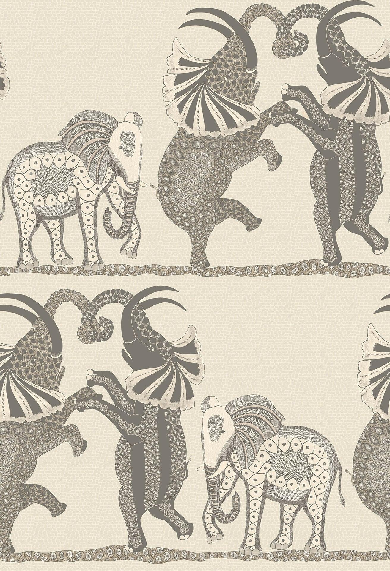 Tapeta THE ARDMORE COLLECTION - Safari Dance kremowy – Eye on Design